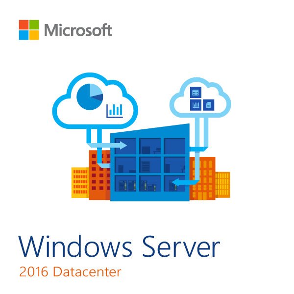 Windows Server 2016 Datacenter OEI - 24 Core Instant License Microsoft ...