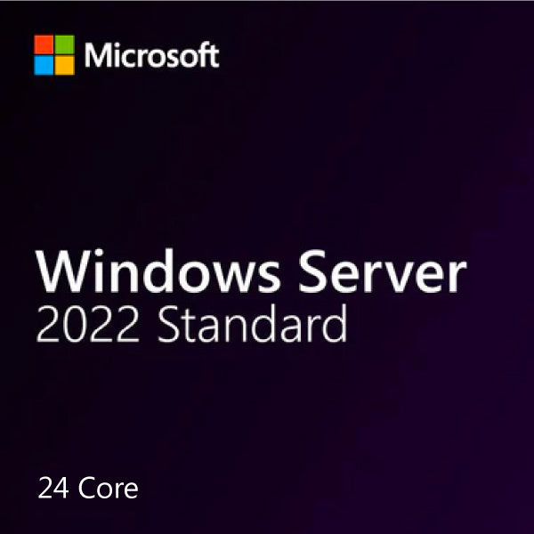 Microsoft Windows Server 2022 Standard 24 Core License ...
