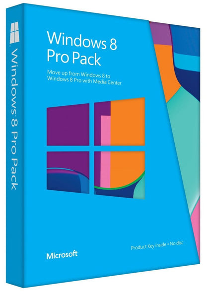 Microsoft Windows 8 Pro Pack Upgrade Retail Box Microsoft ...