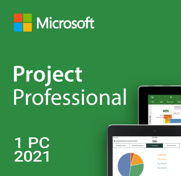 Microsoft Project 2021 Professional License | MyChoiceSoftware.com