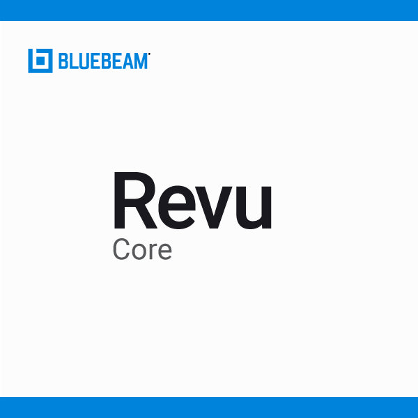Bluebeam Revu Core - 1 Year | MyChoiceSoftware.com