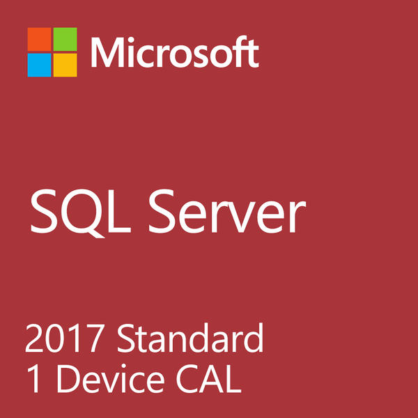 Microsoft SQL Server 2017 Standard - 1 Device Client Access License Mi ...