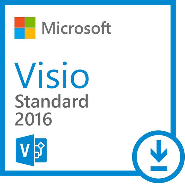 Microsoft Visio Standard 2016 [D86-05549] | MyChoiceSoftware.com