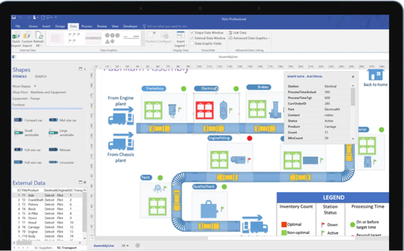 Microsoft Visio Professional 2019 License - My Choice Software ...